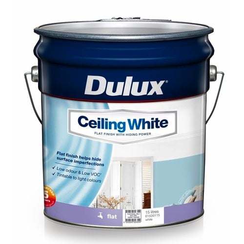 Dulux 15L Ceiling White Paint - Bunnings Australia