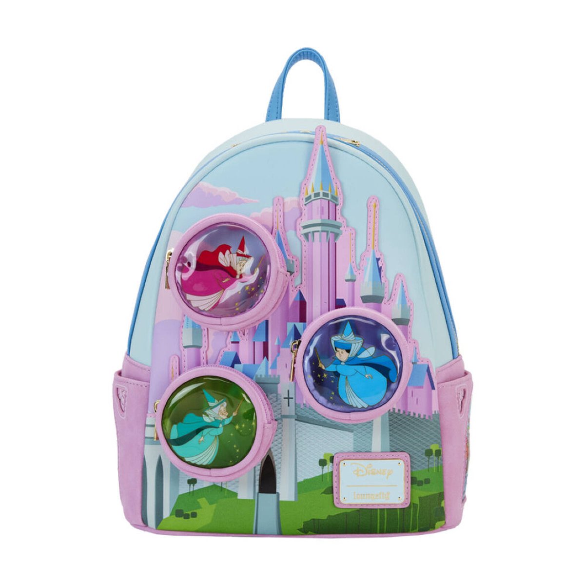 Sleeping Beauty Castle Three Good Fairies Mini Backpack - Bunnings ...