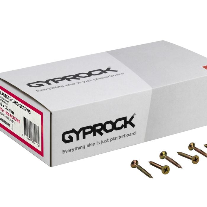 CSR Gyprock 32mm Fine Needle Point Plasterboard Screws - 1000 Pack - Bunnings Australia