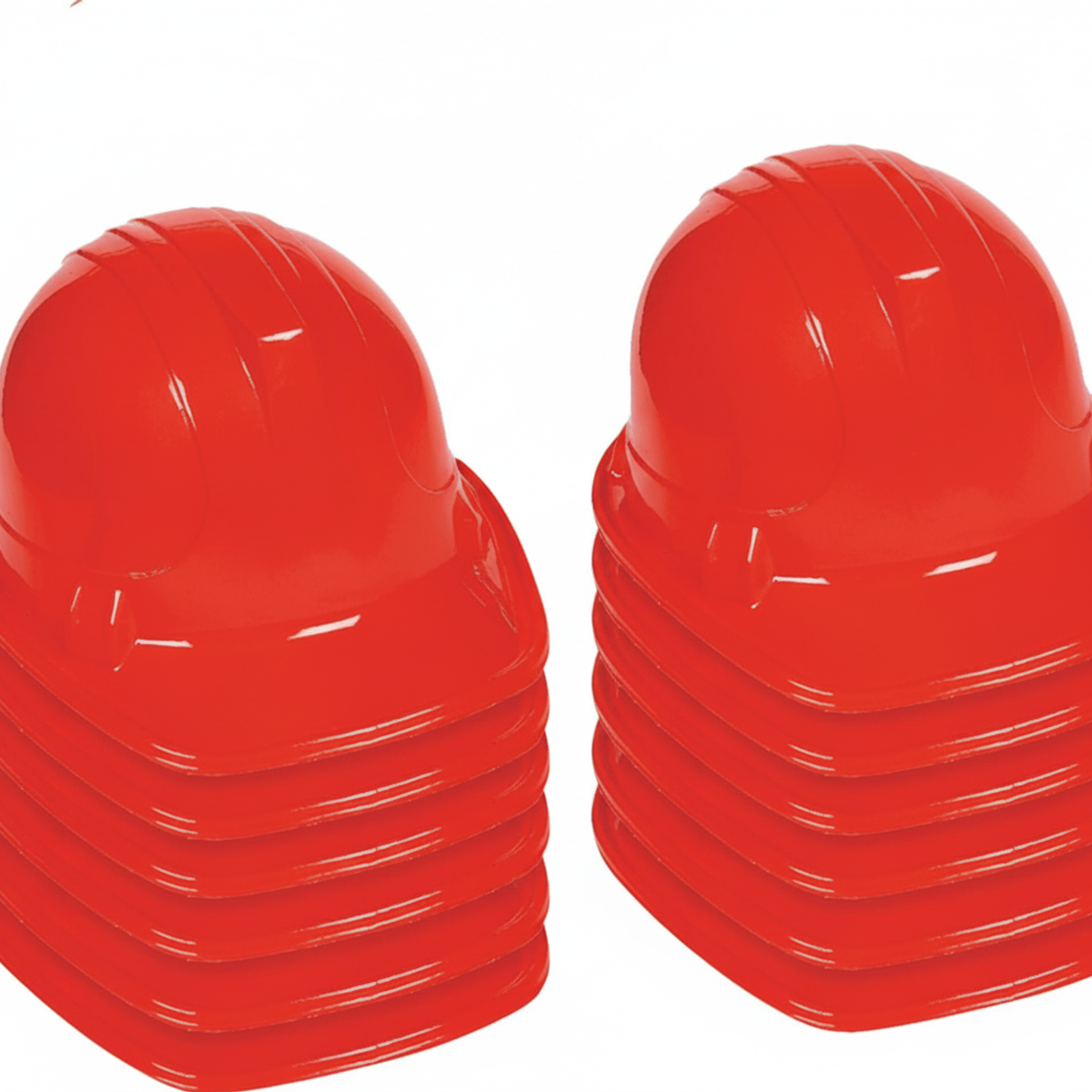 12x Kids Builder Hats Construction Costume Party Helmet Safety Cap ...