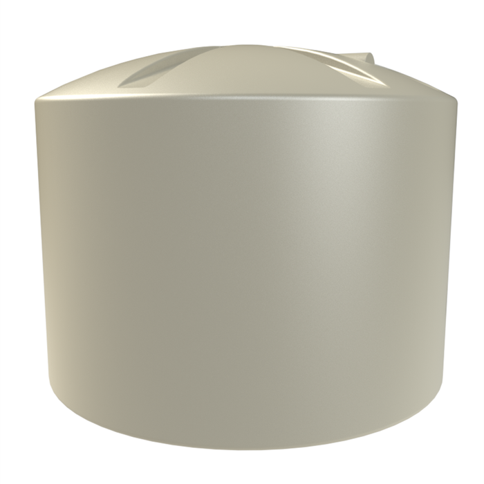 Melro Tanks 16500L Smooth Cream Round Poly Water Tank - Bunnings Australia