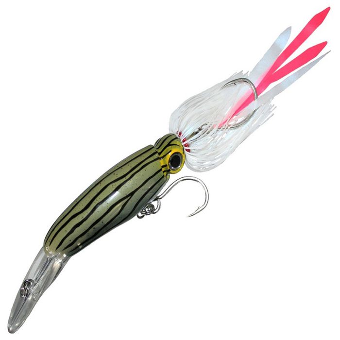 Fish Inc Lures Centre 13 170mm Squid - Zebra - Bunnings Australia