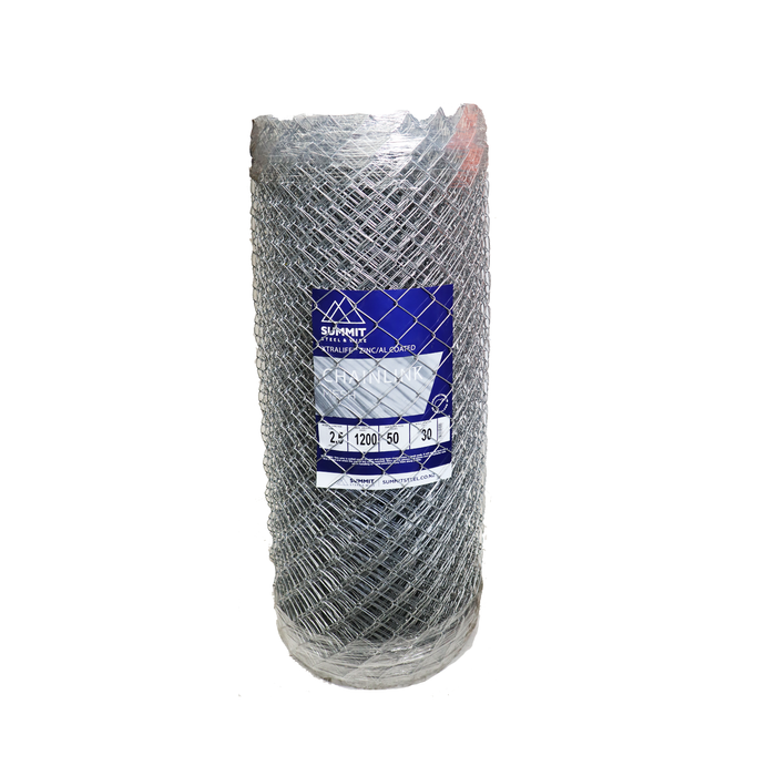 Summit Steel & Wire 50 x 2.5 x 1200mm 30m Chainlink Netting - Bunnings ...