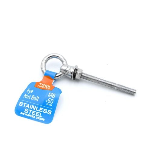 Taskmaster 6 x 60mm 316 Stainless Steel Eye / Bolt Nut - Bunnings New ...