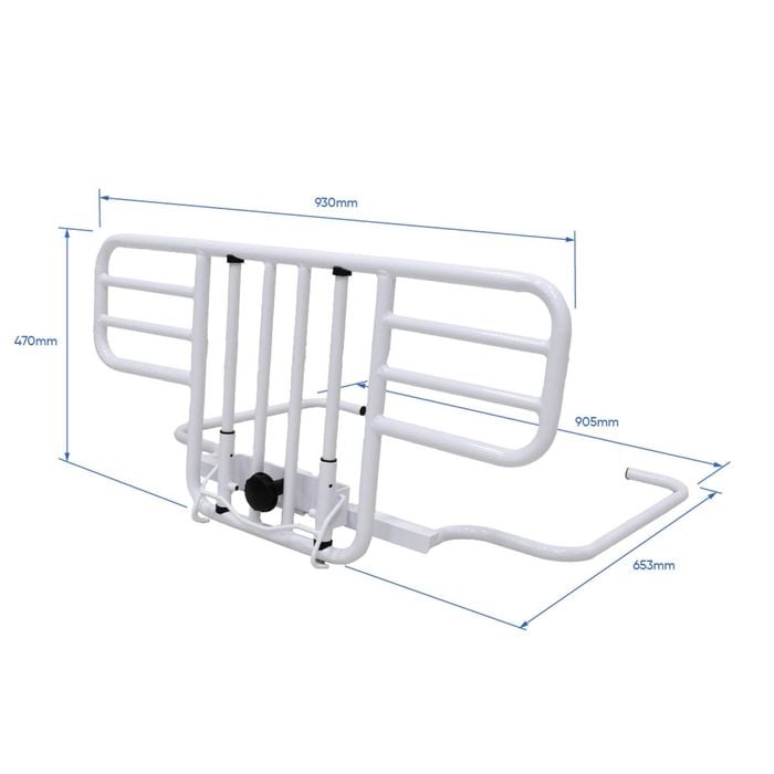 Q-Assist 150kg Weight Rating Drop Side Bed Rail - Bunnings Australia