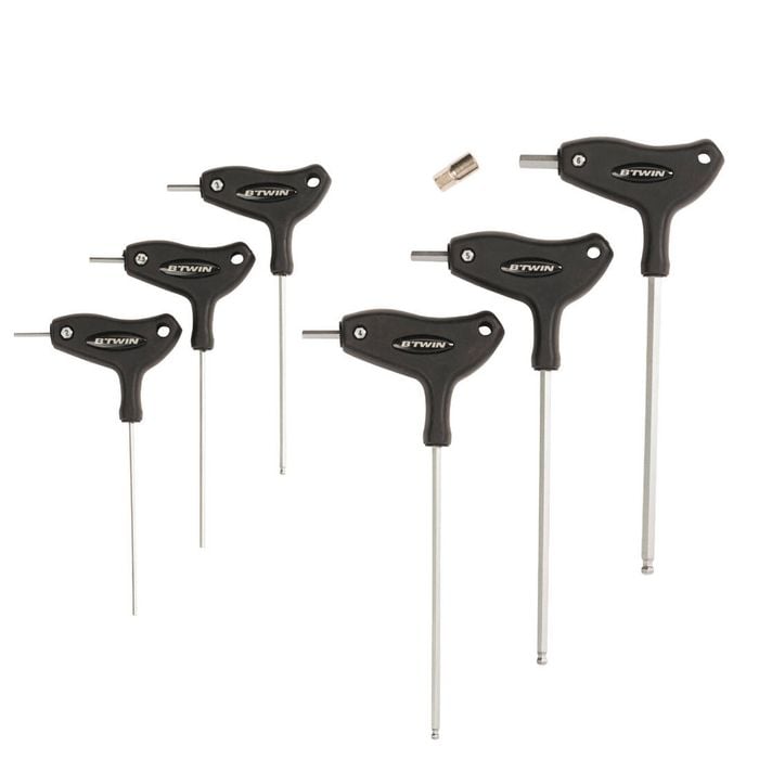 Set Of 6 Allen Keys + 8mm Adaptor - Bunnings Australia
