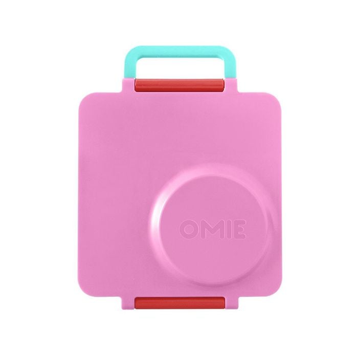 Omie Omiebox Hot & Cold Bento Lunchbox - Pink Berry - Bunnings Australia