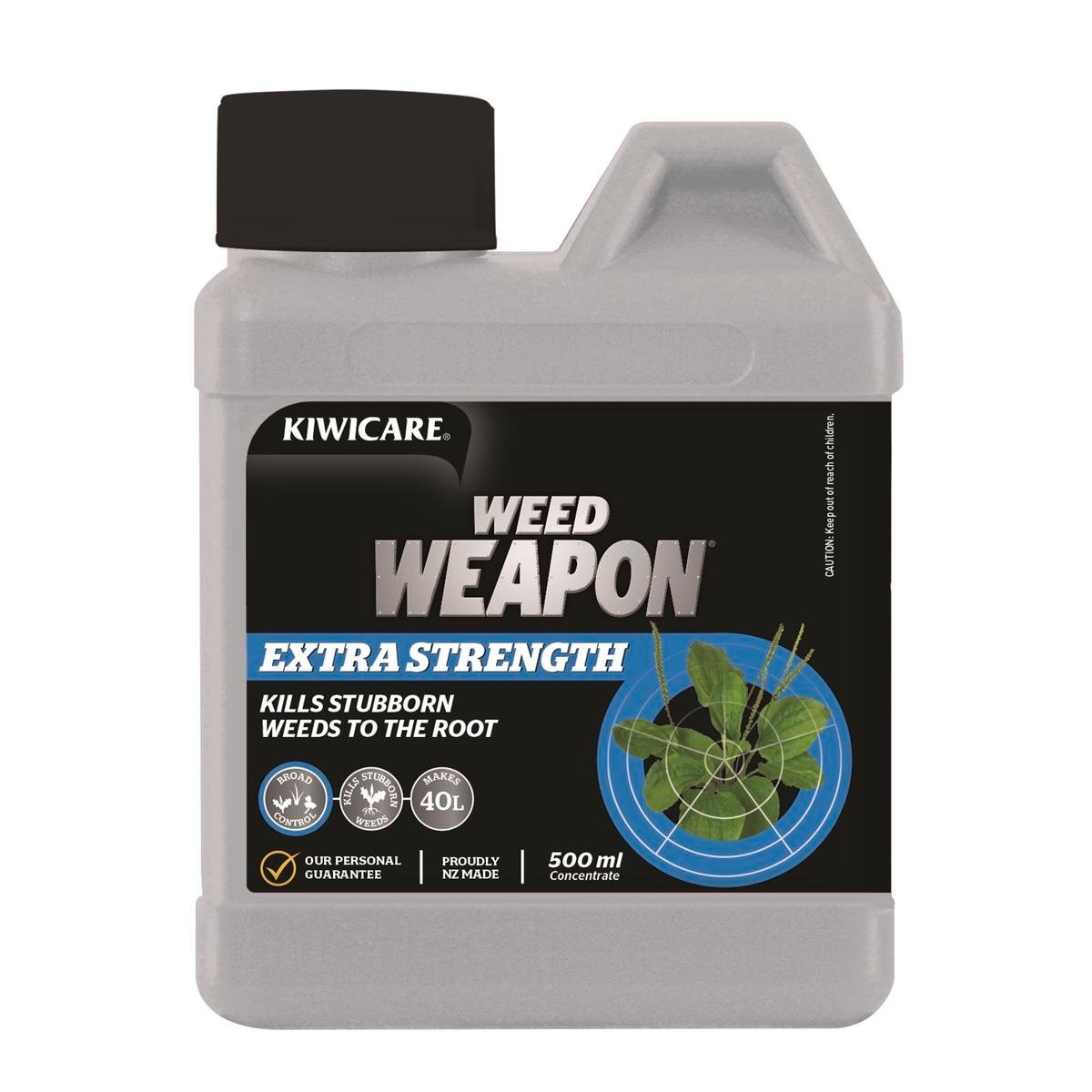 Kiwicare 500ml Weed Weapon Extra Strength Concentrate - Bunnings New ...