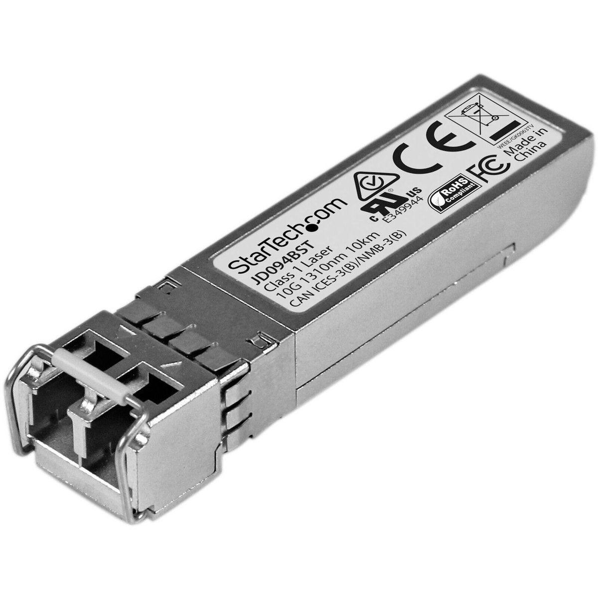 StarTech.com SFP+ - 1 x LC Duplex 10GBase-LR Network - For Data Networking, Optical Network ...