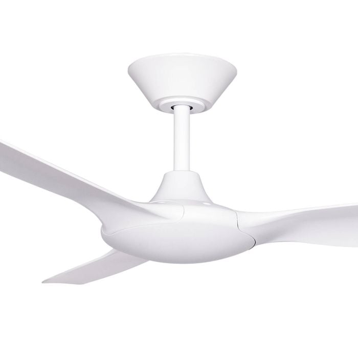 ThreeSixty 132cm 3 Blade DC White Delta Ceiling Fan - Bunnings Australia