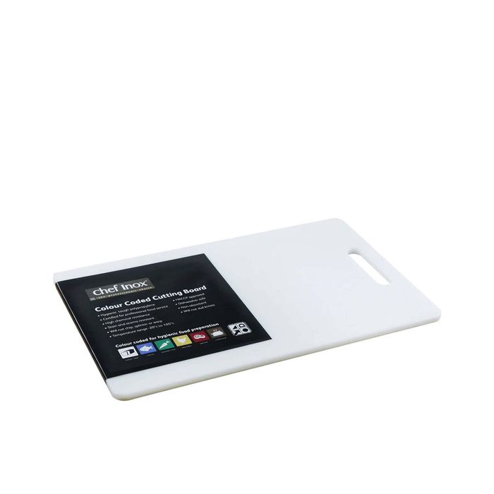 Chef Inox Cutting Board 40x25cm White - Bunnings Australia