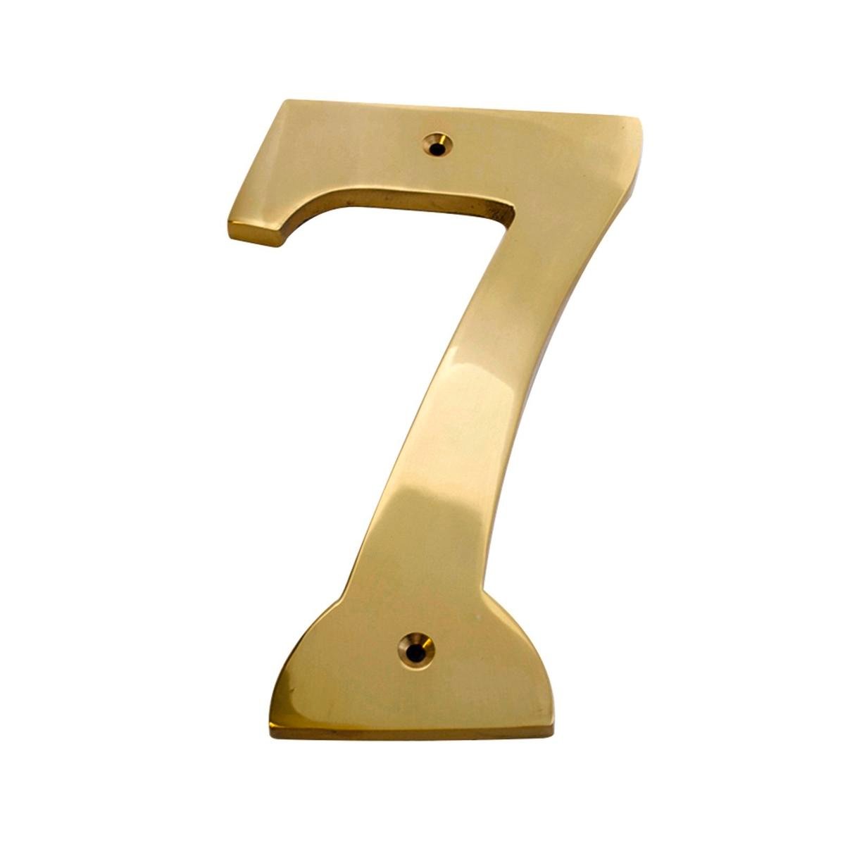 Sandleford 150mm Brass House Number 7 - Bunnings Australia
