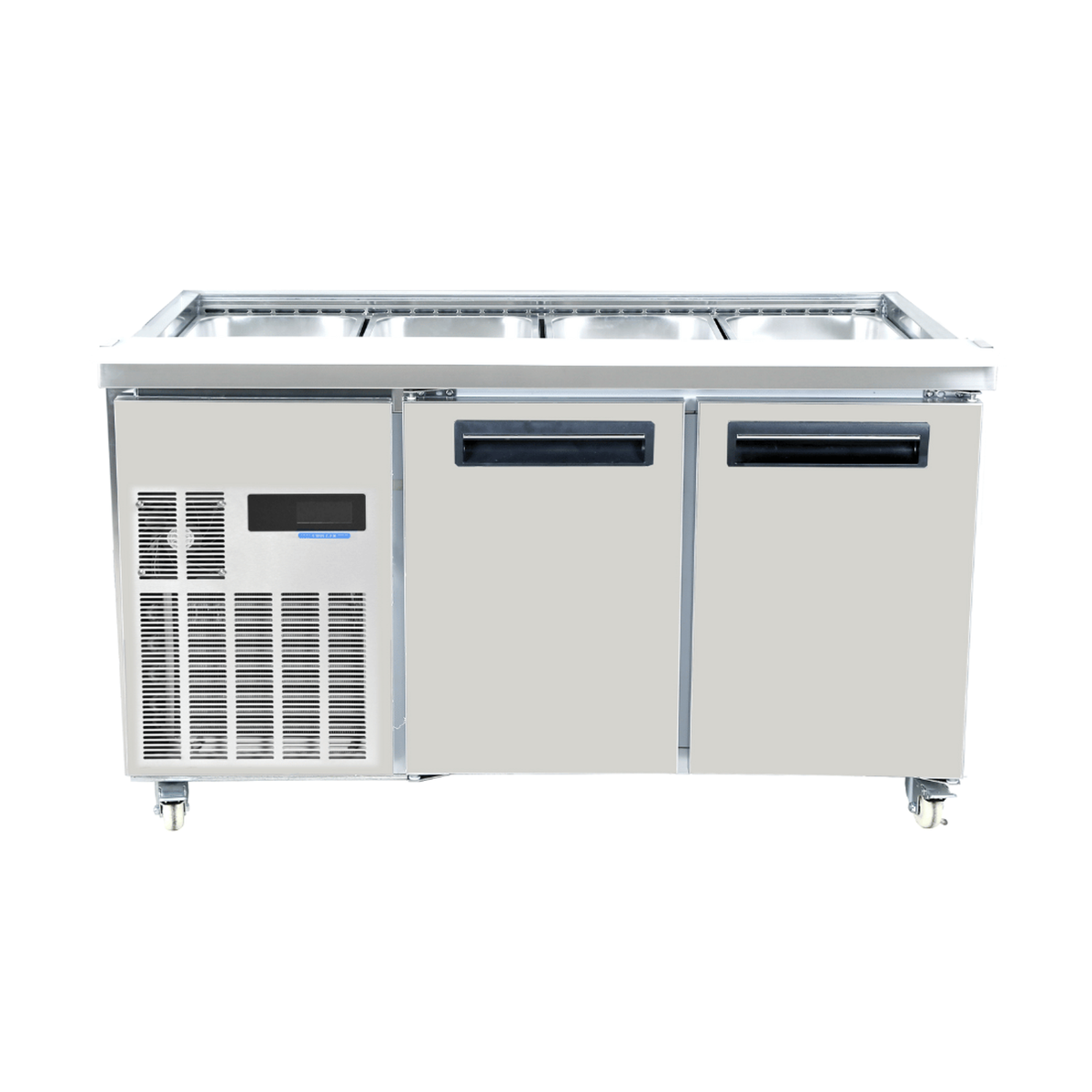 Thermaster Two Door Cold Bench Salad Station 4x1/1 GN Pans PG150FA-XB ...