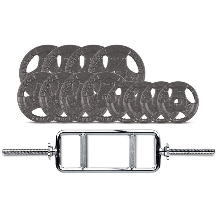 CORTEX 40kg Tri Bar Standard Weight Set 25mm - Bunnings Australia