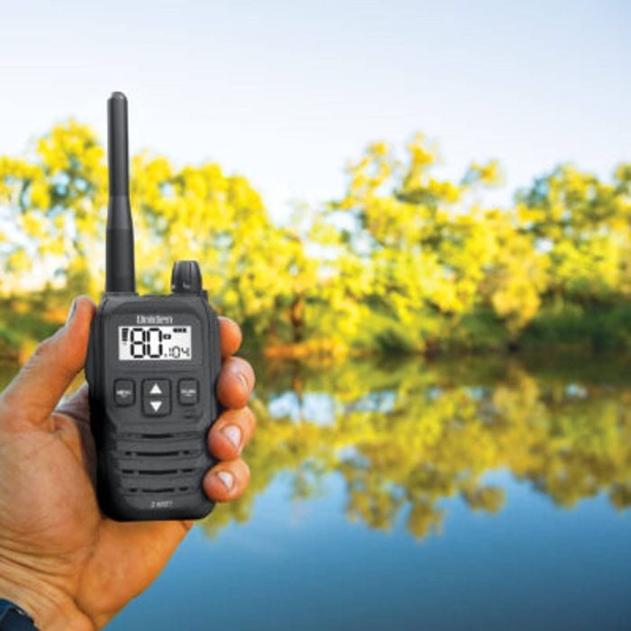 Uniden UH825-2TP 2 Watt UHF Handheld 2-Way Radio Tradies Pack ...