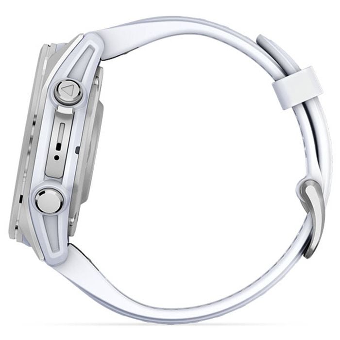 Garmin Fenix 8 Watch - Silver w Whitestone 43mm - Bunnings Australia