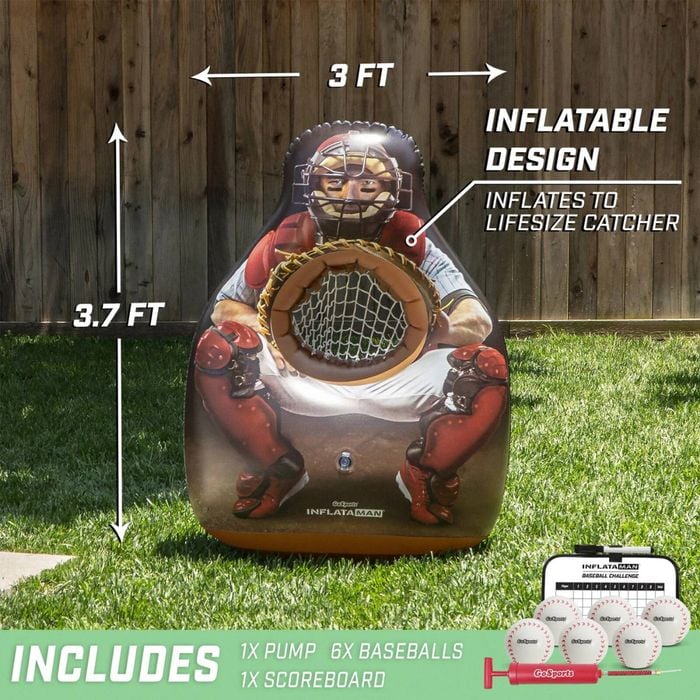 Inflataman Baseball and Softball Target Toss Pitching Challenge ...