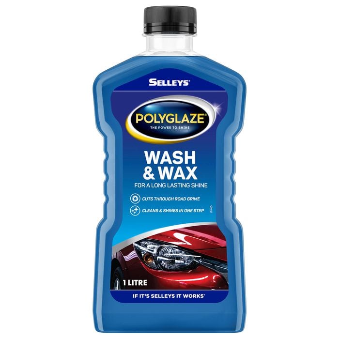 Selleys 1L Polyglaze Car Wash And Wax - Bunnings Australia