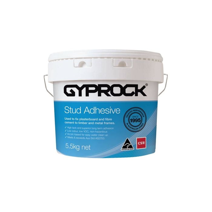 Gyprock CSR 5.5kg Acrylic Stud Adhesive - Bunnings Australia