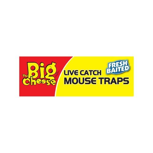 The Big Cheese Live Catch Mouse Trap - 2 Pack - Bunnings Australia