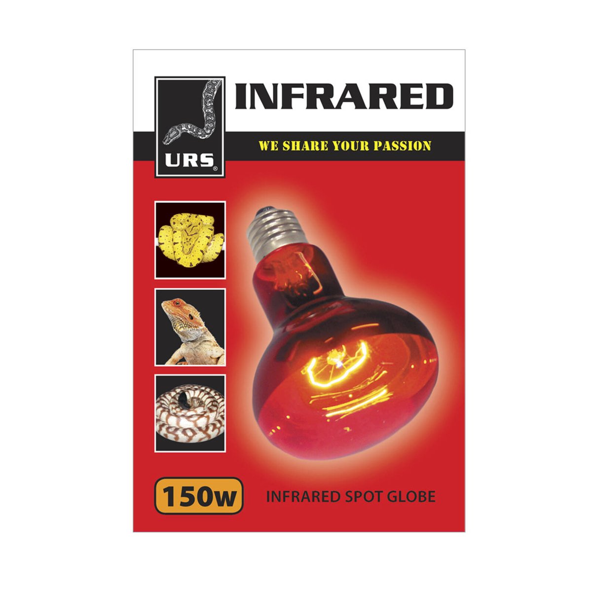 Urs Infrared Spot Heat Globe Reptile Heat Source 150w - Bunnings Australia
