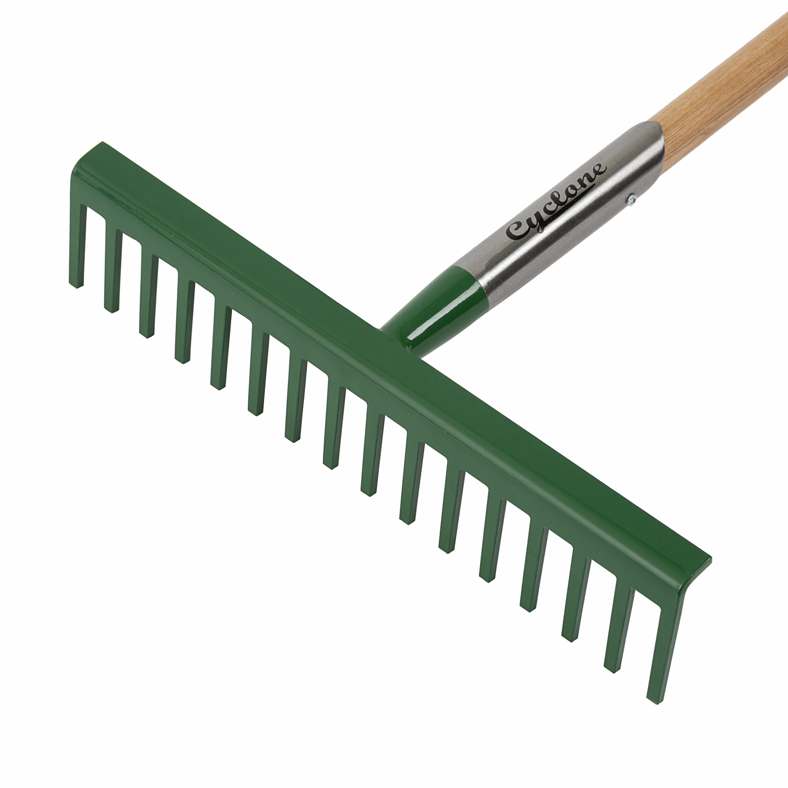 Cyclone 16T Landscape Rake With Timber Handle Bunnings Australia