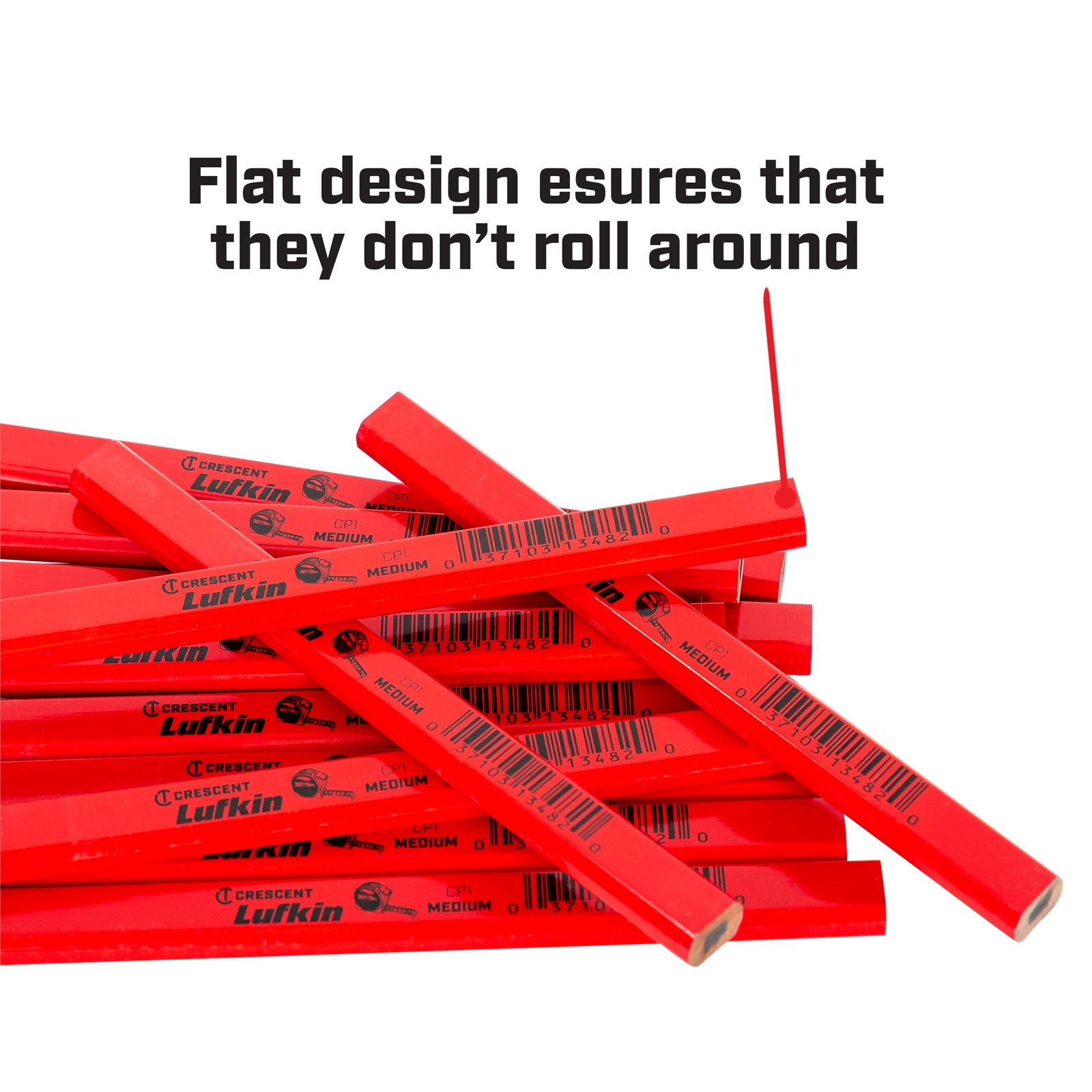 Crescent Lufkin Medium Red Carpenters Pencil Bunnings Australia