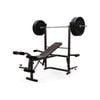 PROFLEX 7in1 Weight Bench Press Multi-Station Home Gym Equipment Set ...
