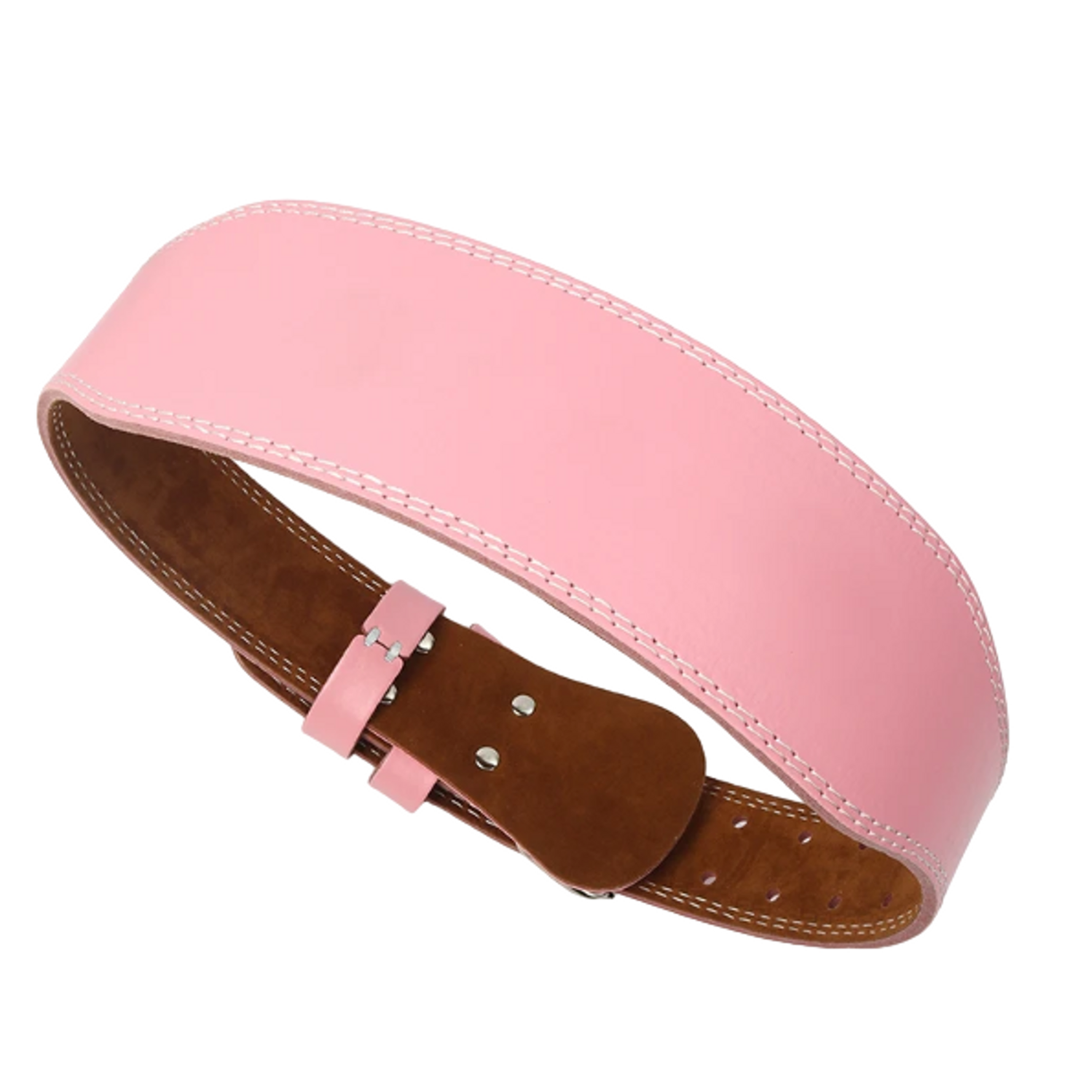 NNEOBA Women's Pink Weight Lifting Belt - 10.5cm Back Support ...