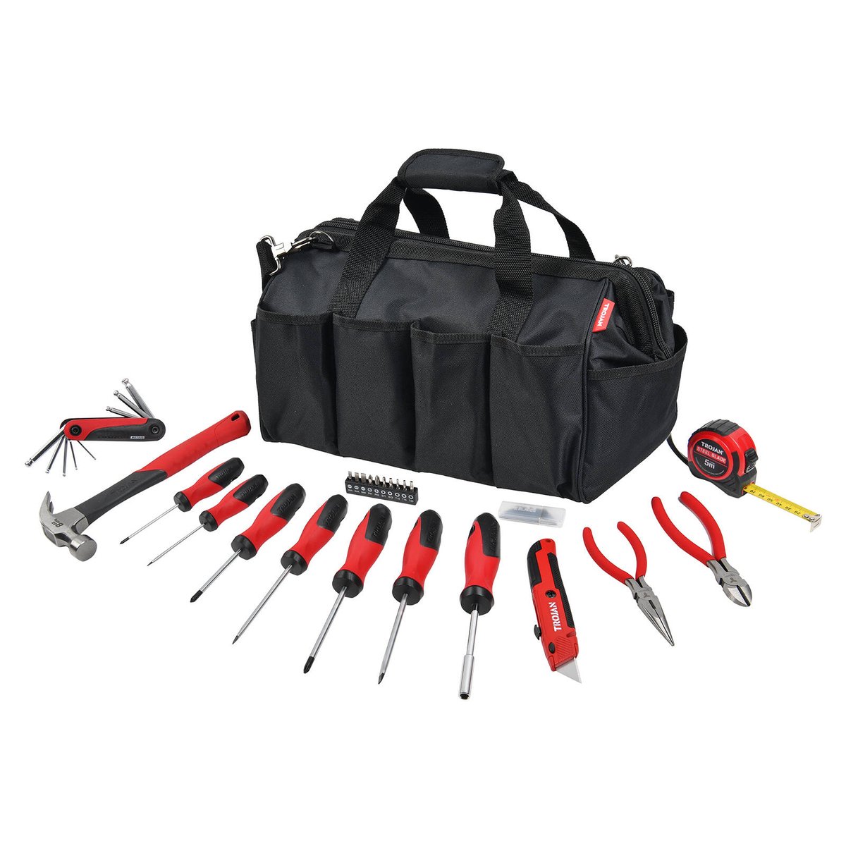 Trojan 35pce Tool Kit w/Bag - Bunnings Australia