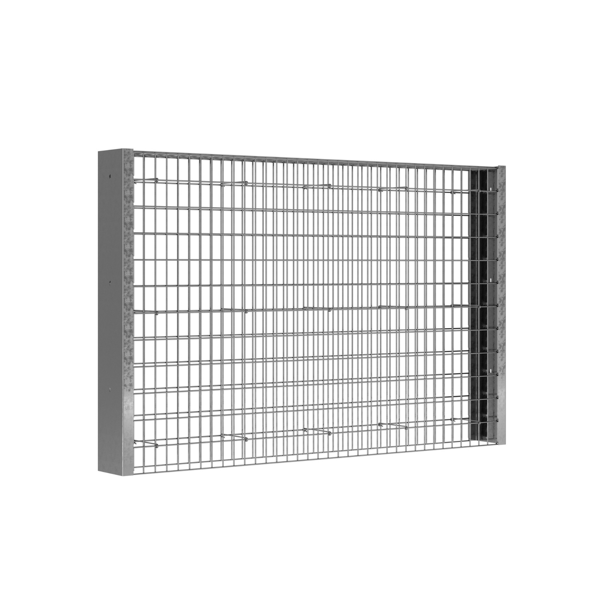 Rapid 1800 x 1200mm Galvanised Steel Gabion Post Kit - Bunnings Australia