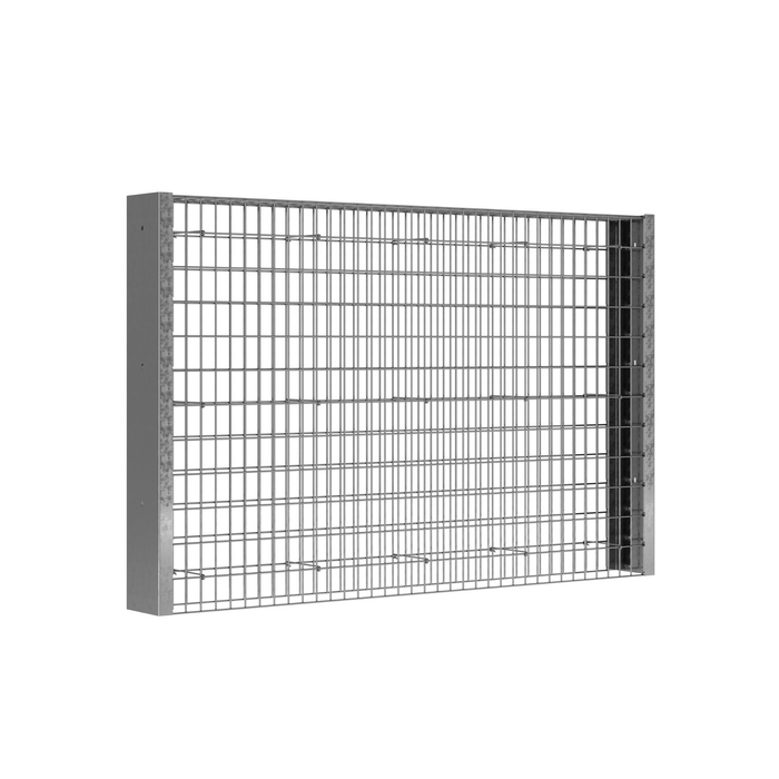 Rapid 1800 x 1200mm Galvanised Steel Gabion Post Kit - Bunnings Australia