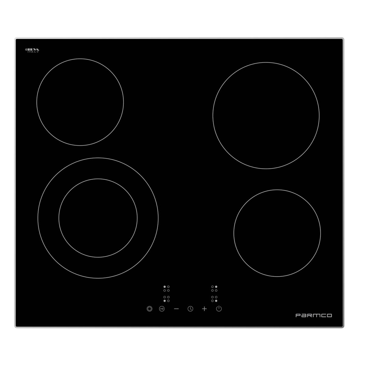 Parmco 60mm Ceramic Aluminium Frame 4 Element Cooktop I Series 3 ...