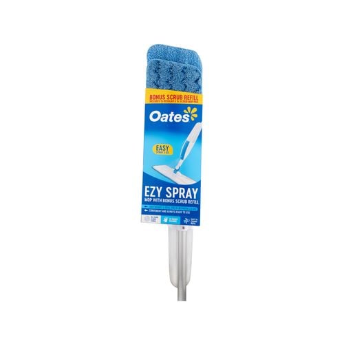Oates Ezy Spray Mop With Bonus 1 Scrub Refill - Bunnings Australia