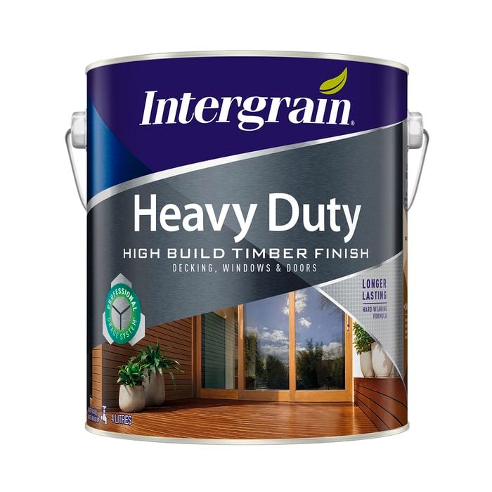 Intergrain 4L Heavy Duty Timber Finish - 4L - Bunnings Australia