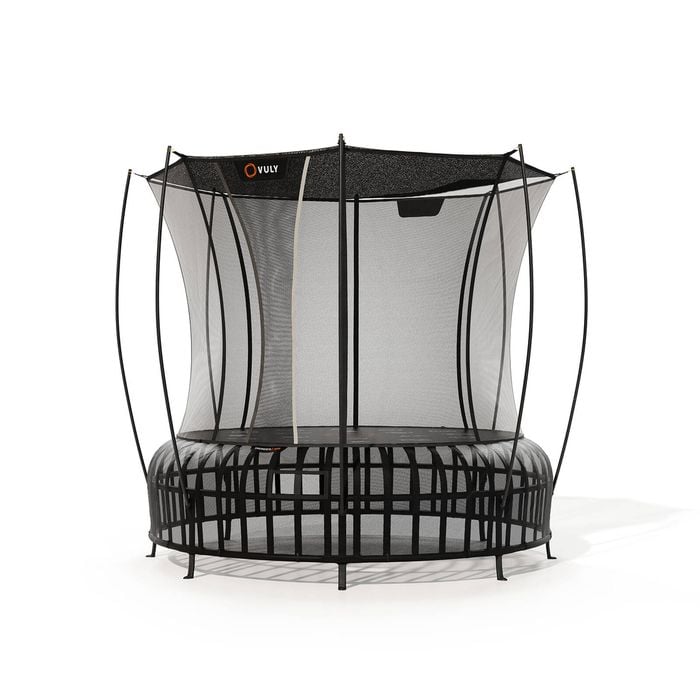 VULY Thunder 2 Pro Medium 12ft Springless Trampoline with Enclosure ...