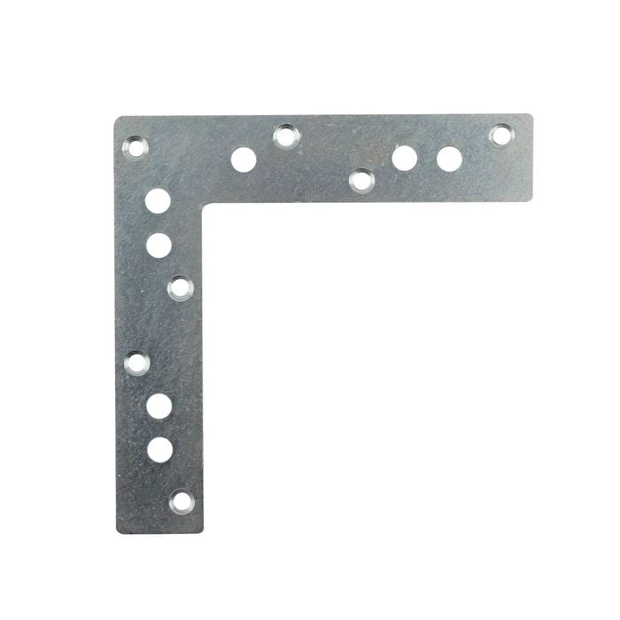 Carinya 190 x 190 x 40 x 3.5mm Zinc Plated L Shape Mending Plate ...