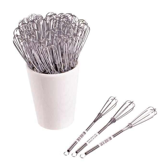 48pc Appetito Mini Whisk 7" Polybag Home/Kitchen Cooking Accessory ...