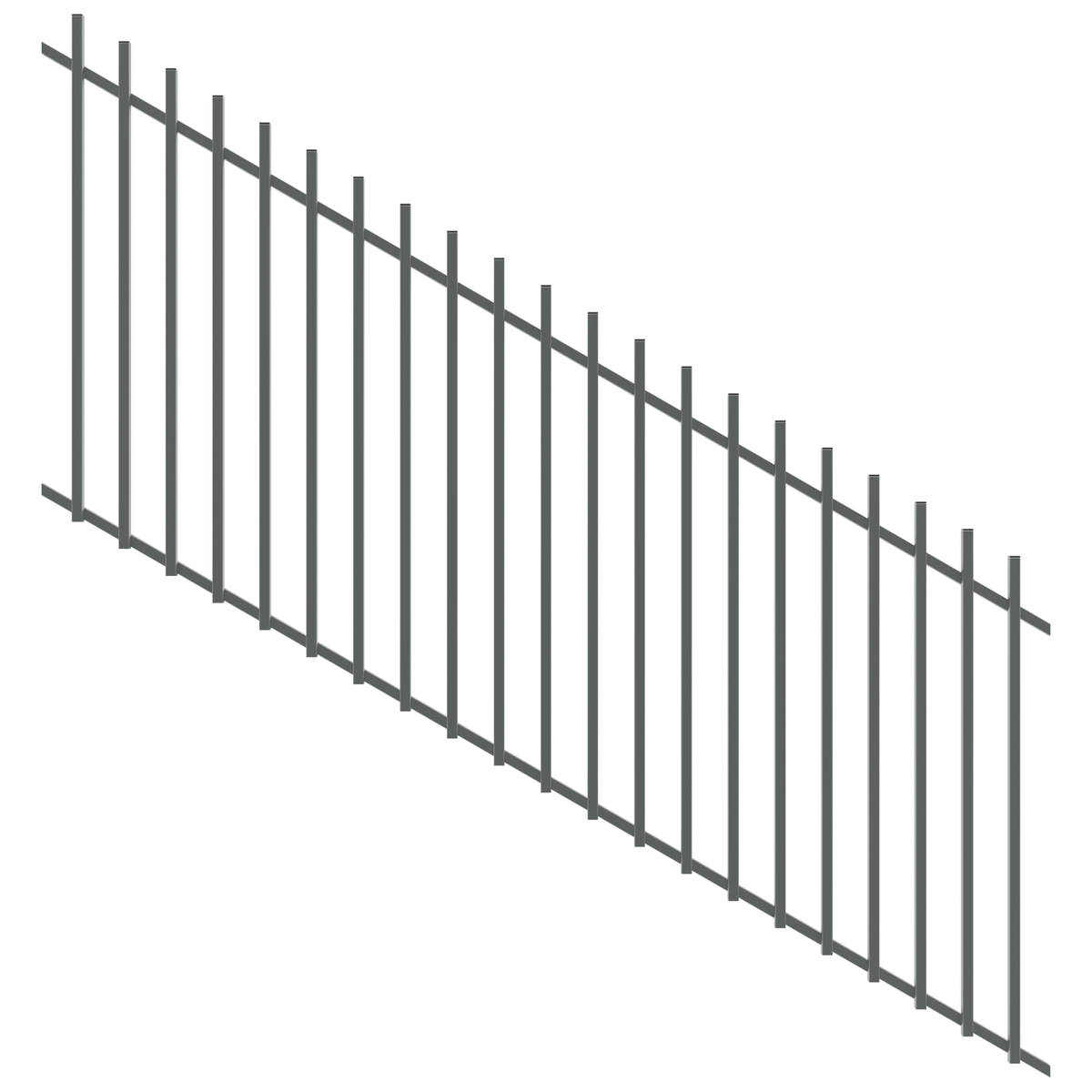 ProtectorAl 1201-2400 x 1200W x 1200H Monument Radiator Pool Fence ...