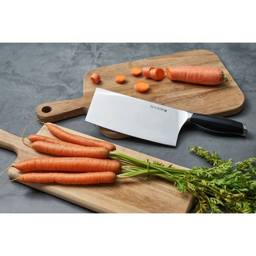 Ken Hom 18cm Stainless Steel Cleaver Kitchen Knife - Bunnings Australia