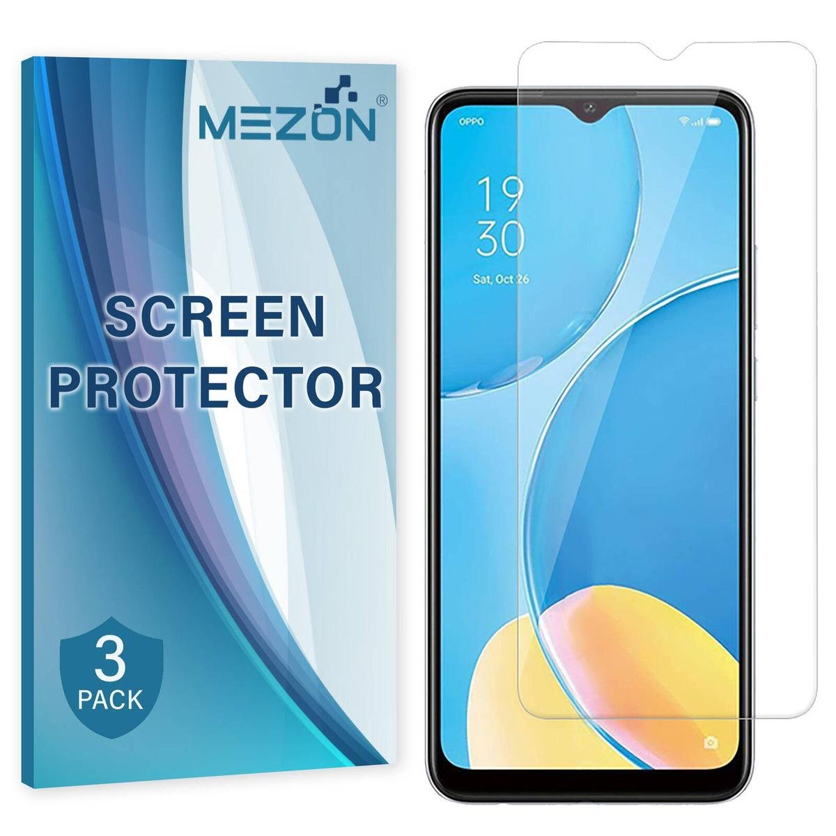 3 Pack MEZON OPPO A54s Ultra Clear Film Screen Protectors - Bunnings ...