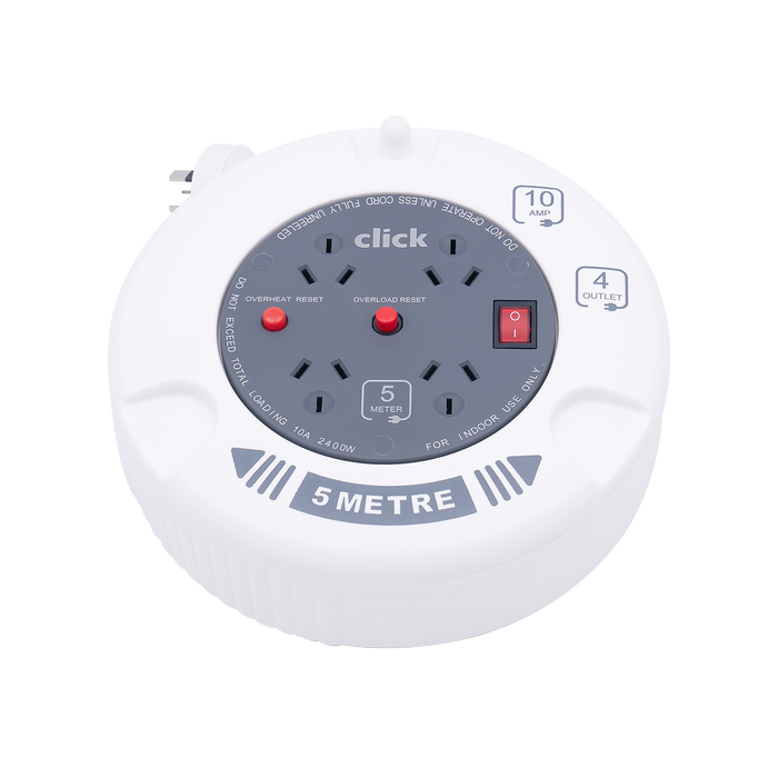 Click 5 Metre Cable Reel - Bunnings New Zealand