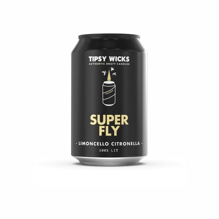Tipsy Wicks Alcohol Scented Soy Wax Candles 300g/330ml Can Super Fly - Bunnings Australia