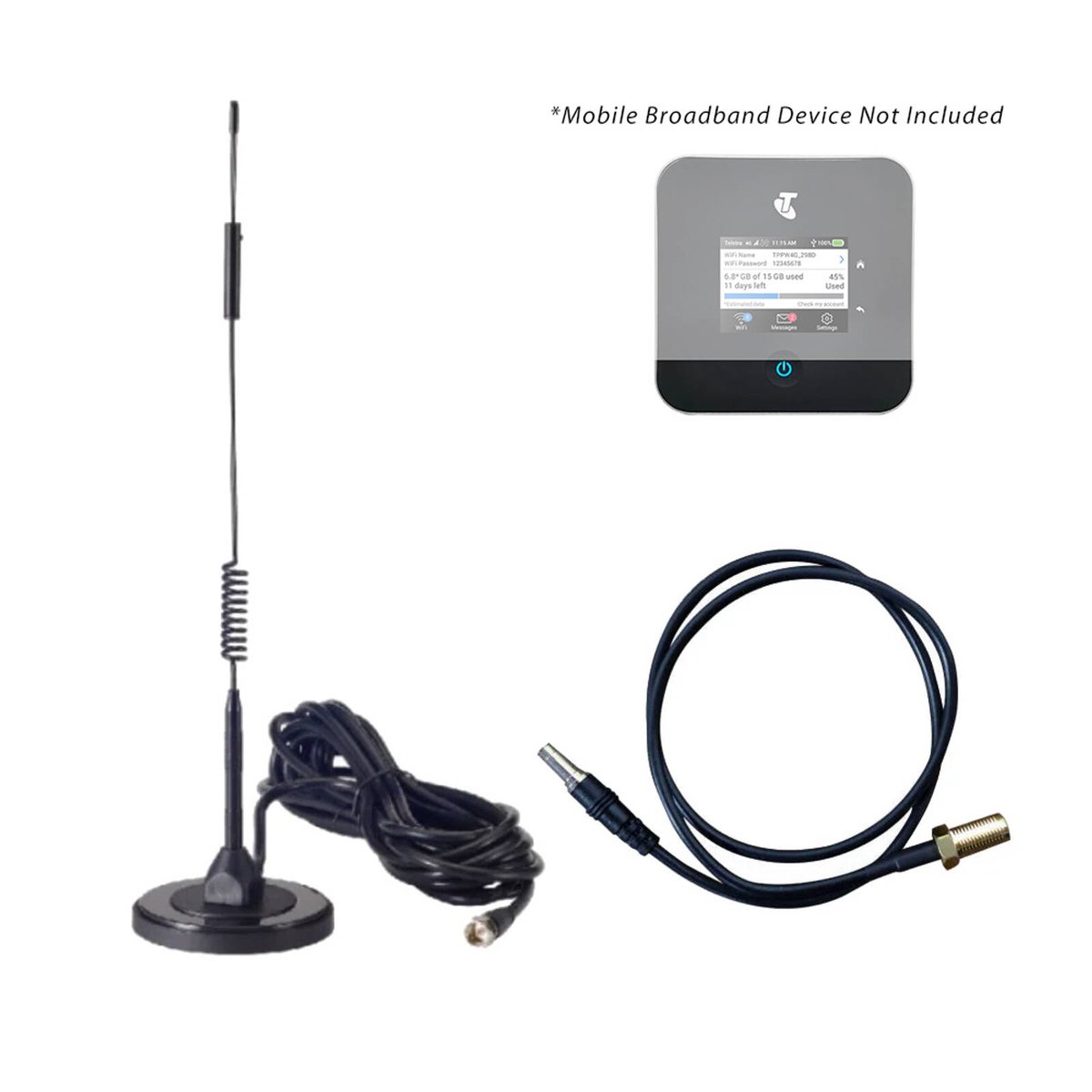 Telstra Netgear Nighthawk M2 Magnetic Base Mobile Antenna Booster ...