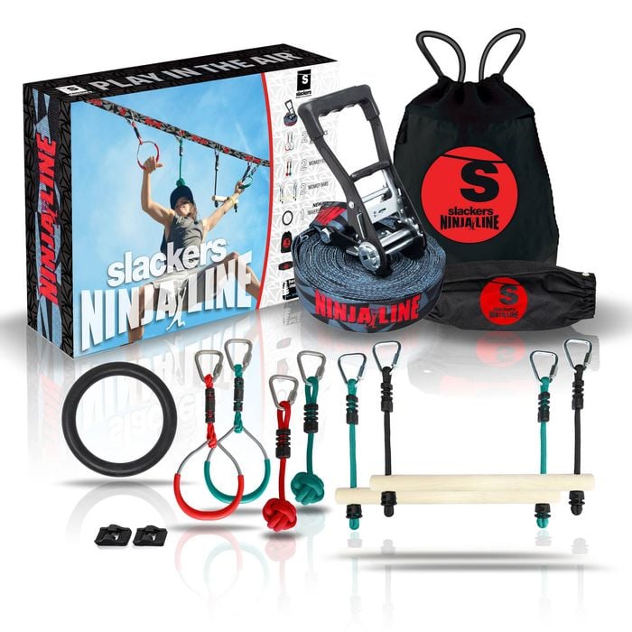 Slackers Ninjaline Intro Kit - Play Equipment - Bunnings Australia