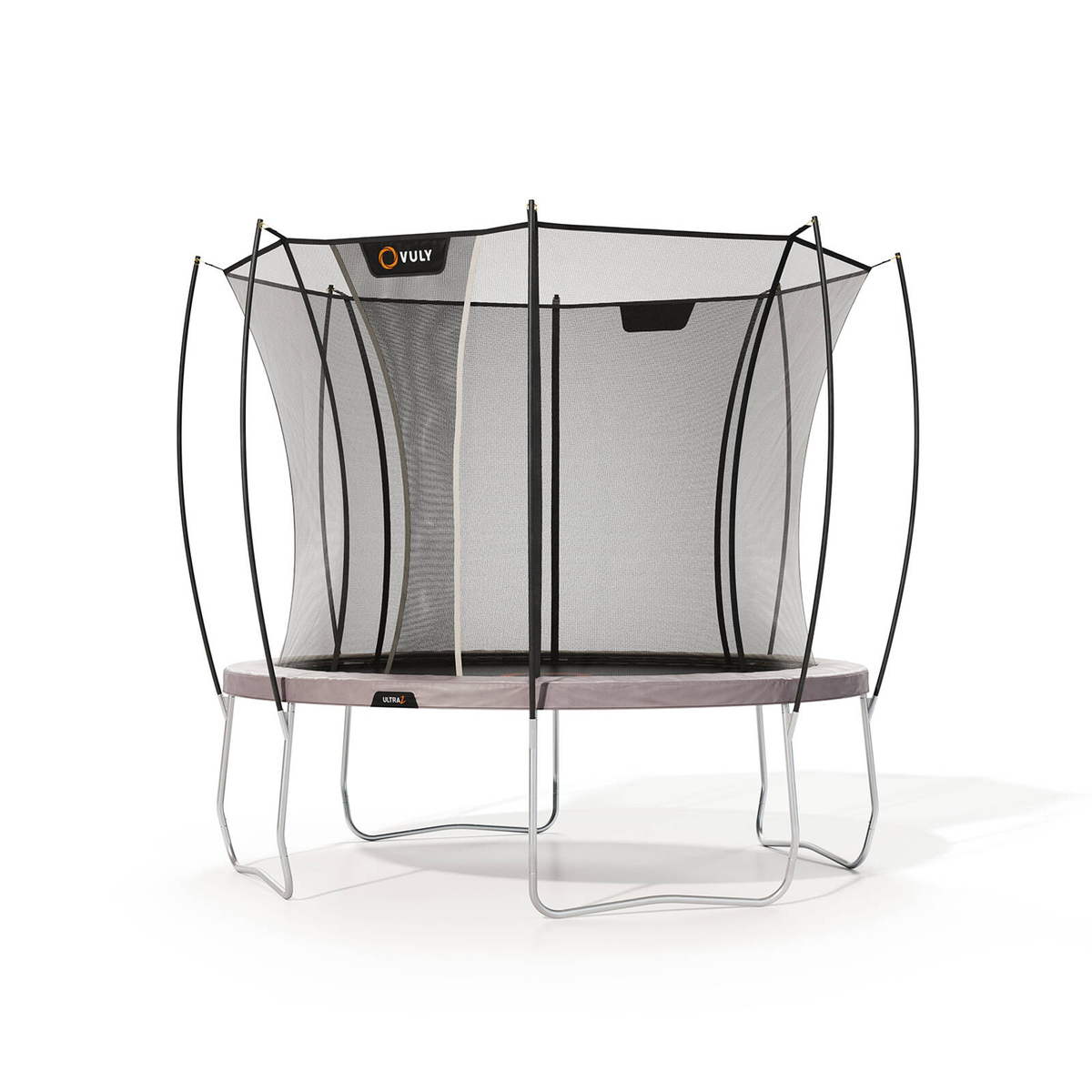 VULY Ultra 2 Medium 10ft Trampoline with Enclosure - Round Kids ...