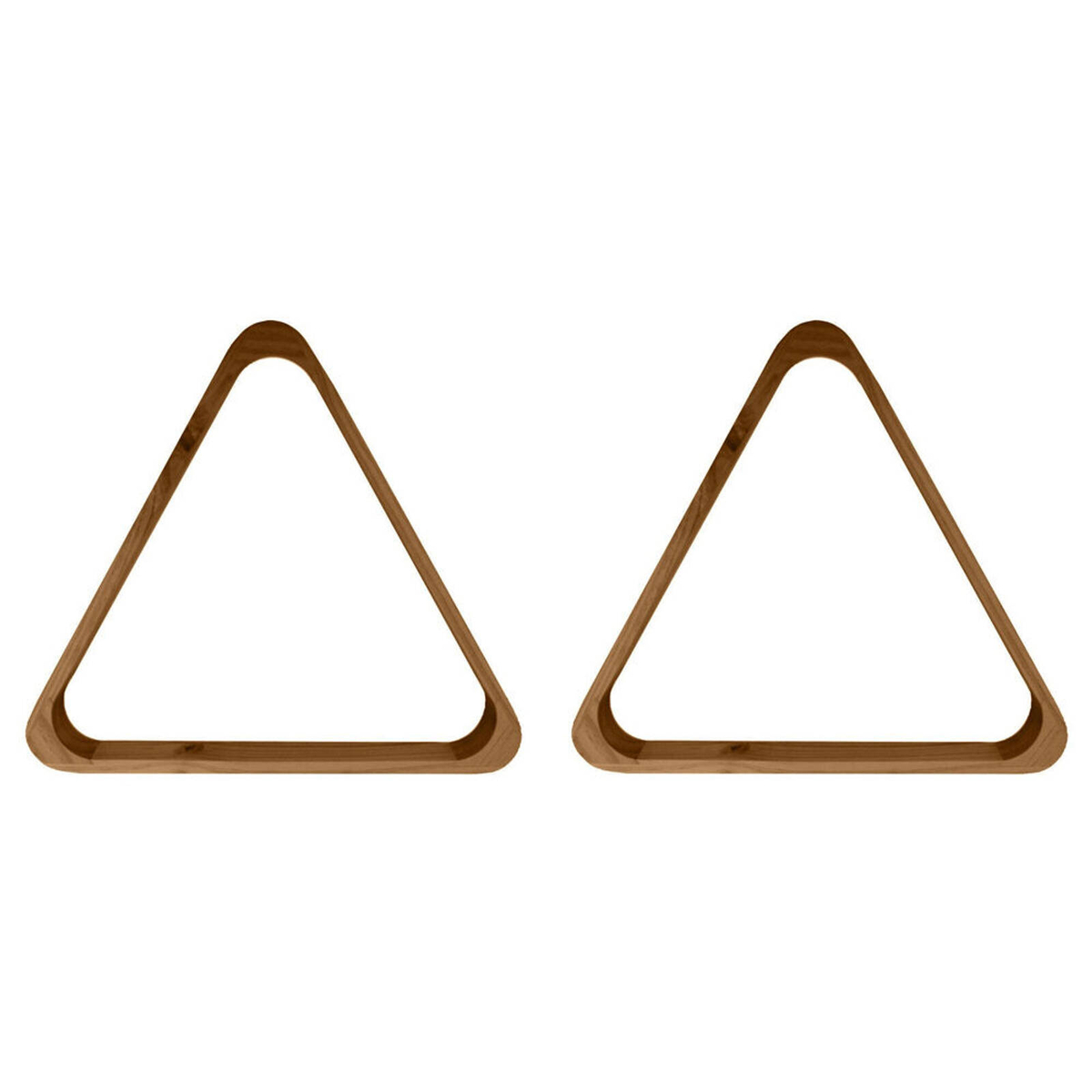 2PK Formula Sports 15-Ball Rack Wooden Triangle Billiards/Pool - Brown ...