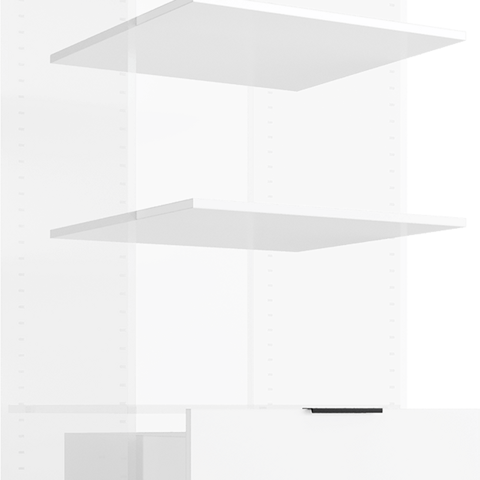 4 Drawer, 2 Shelf Insert Kit White Fits 600 X 580MM Cabinet Shell ...