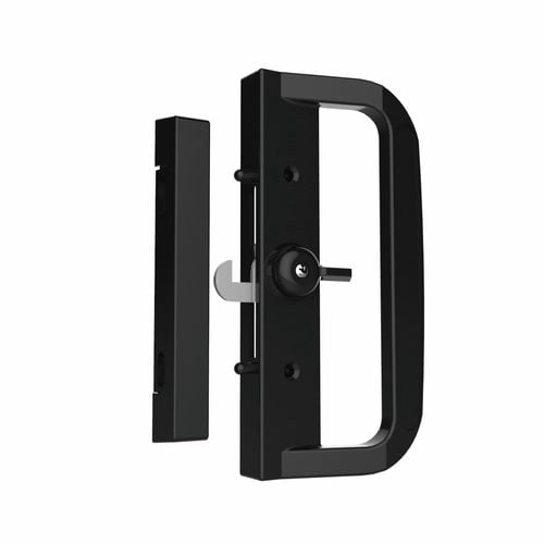 Rolltrak Black Sliding Patio Non Keyed Door Lock - Bunnings Australia