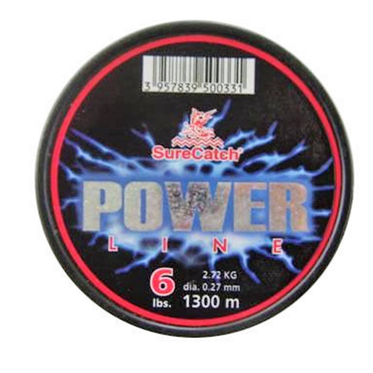 1300m Spool Of 6lb Blue Surecatch Power Line Mono Fishing Line ...